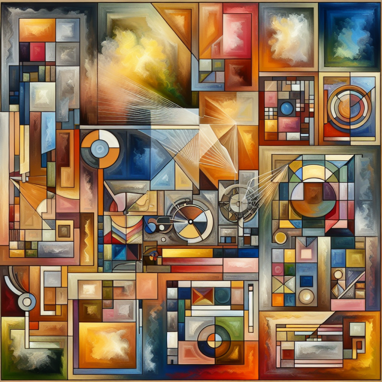 Los elementos clave de un cuadro estético: composición, color y forma ...