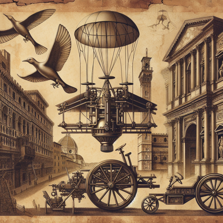 Los inventos fascinantes de Leonardo Da Vinci - Artículos de Arte