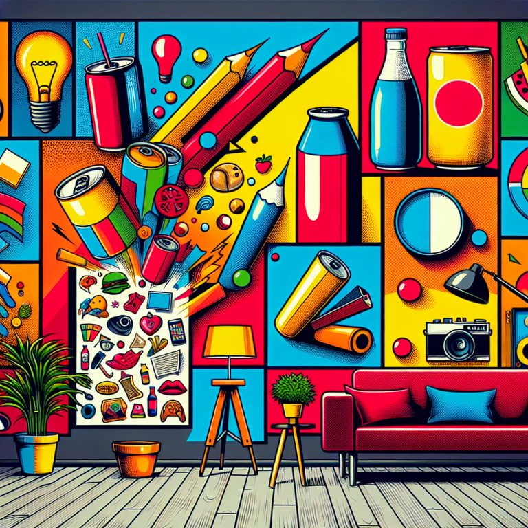 Arte Pop Moderno: Ideas para Decorar Tu Espacio - Artículos de Arte