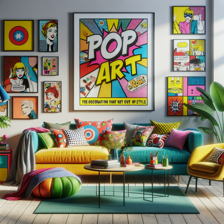 Pop Art: La Tendencia de Decoración que No Pasa de Moda - Artículos de Arte