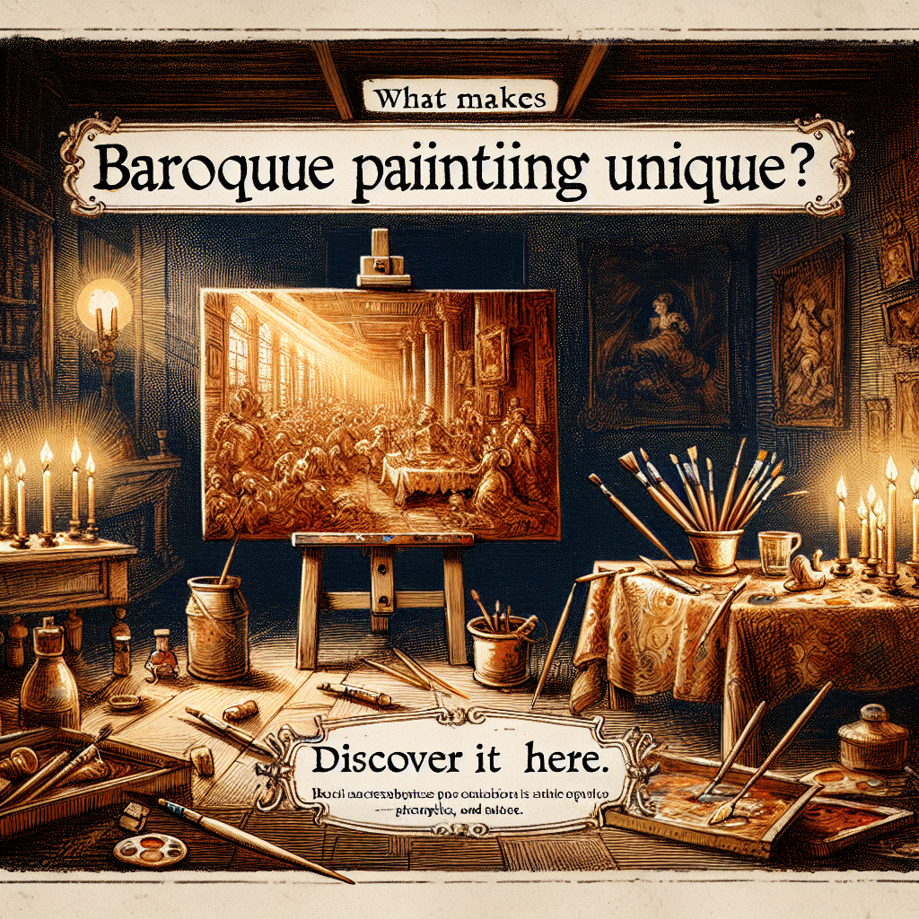 ¿Qué hace única a la pintura barroca? Descúbrelo aquí - Artículos de Arte