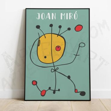 Joan Miró - Retro Essence - ApreciArt.pe