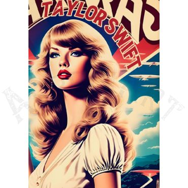 Poster Taylor Swift retro - ApreciArt.pe